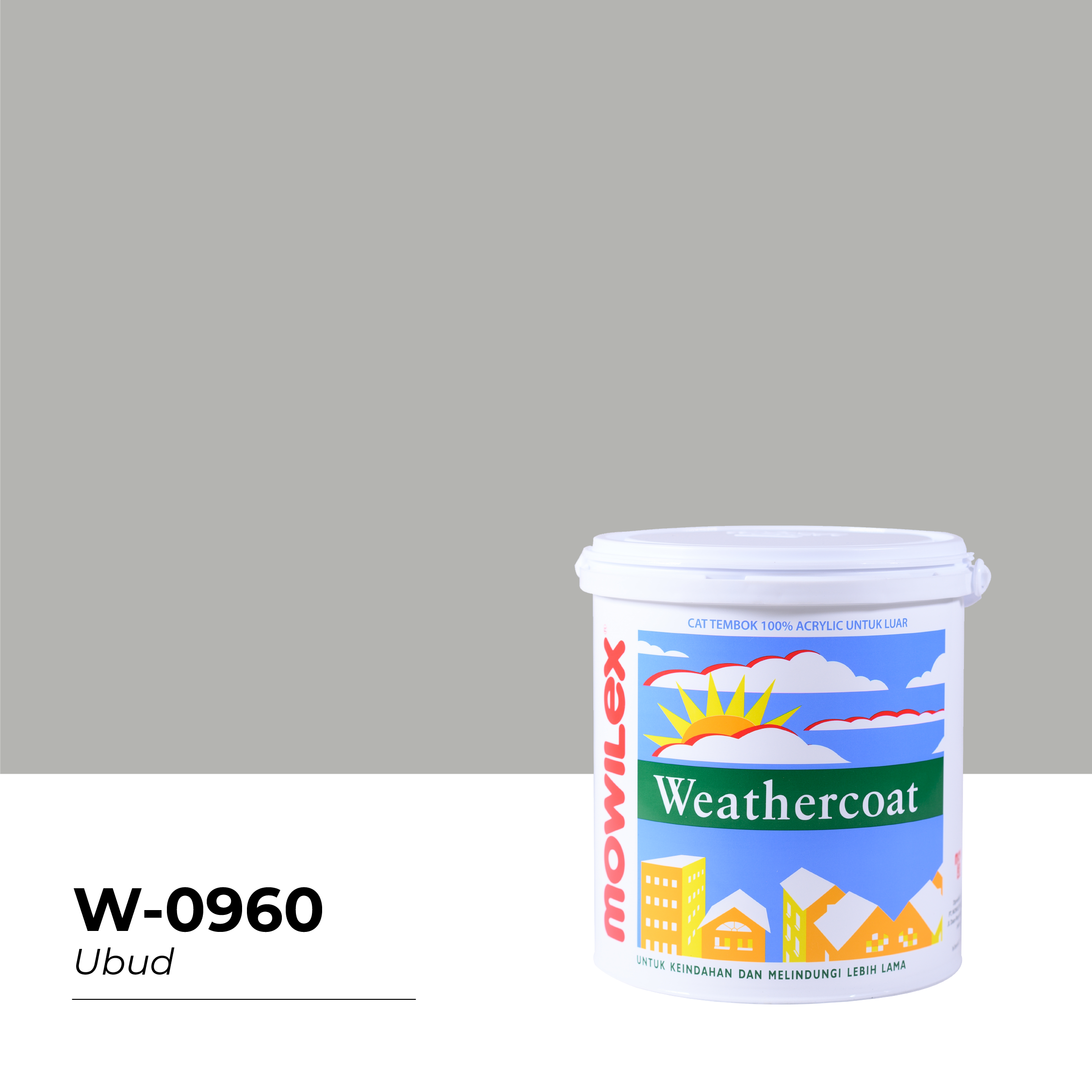 Mowilex Weathercoat Exterior Paint | Cat Tahan Cuaca Ekstrem - MOWILEX