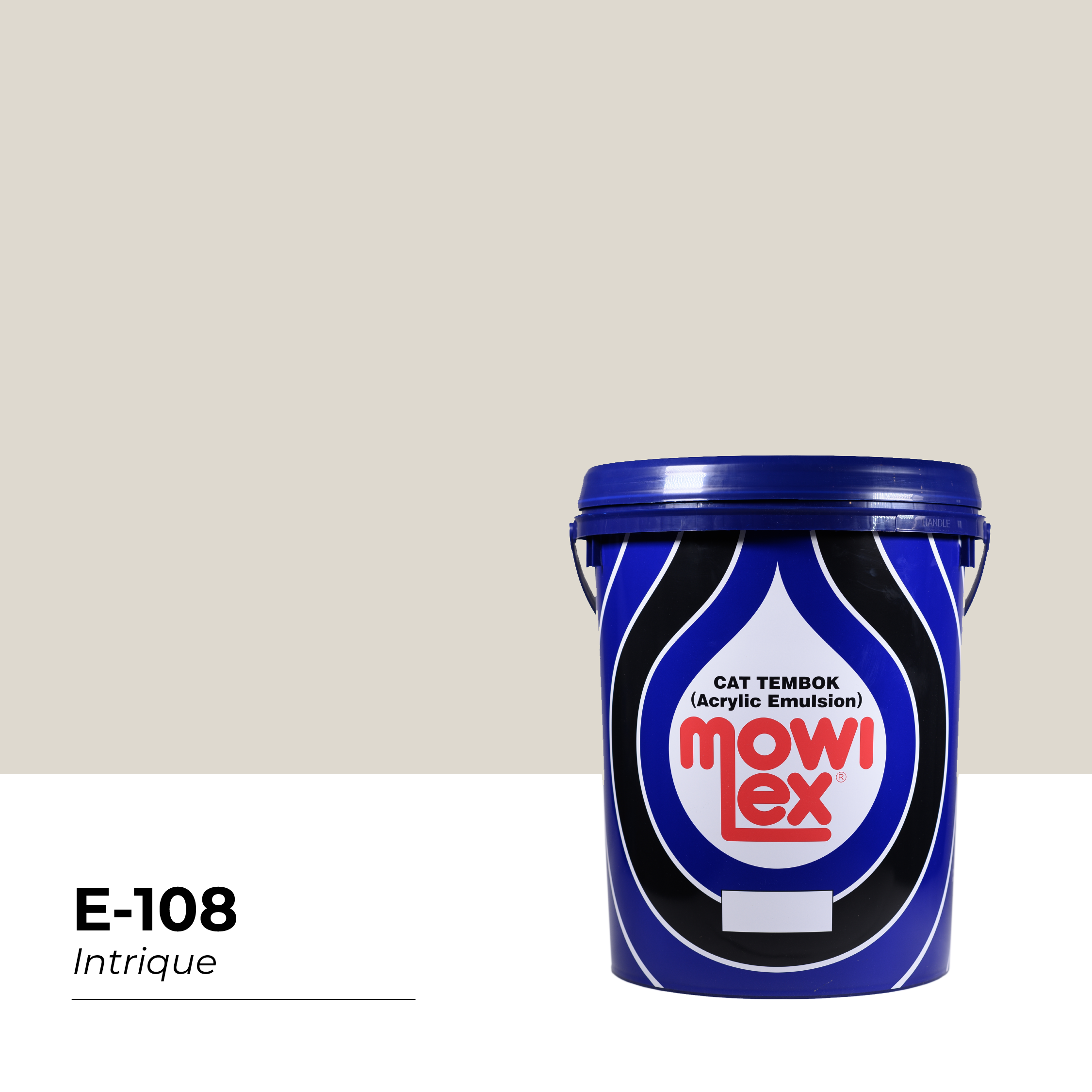 Mowilex Emulsion Interior Paint - Warna Standar - MOWILEX