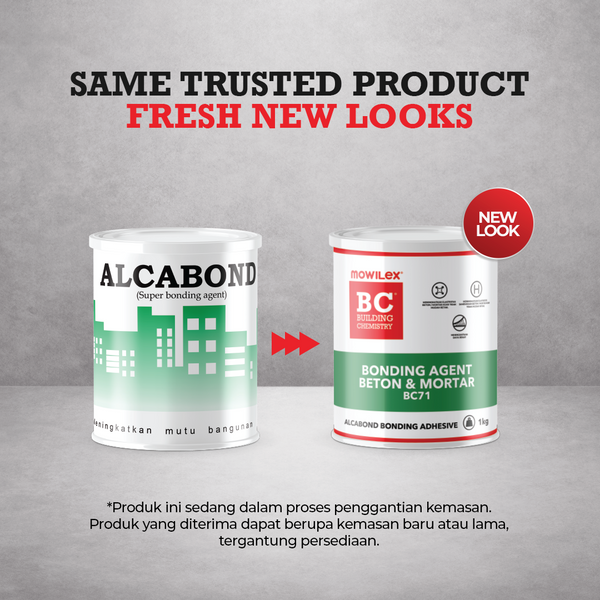 Mowilex BC 71 Alcabond Bonding Adhesive Agent - MOWILEX